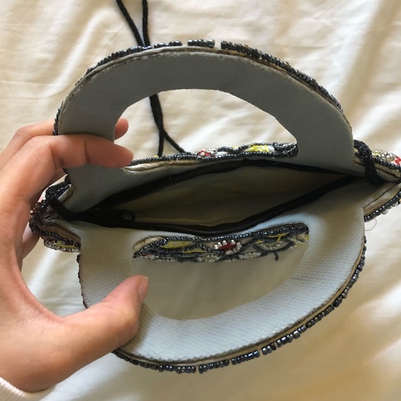 Hand Crafted | Bags | Handmade Beaded Mini Bag | Poshmark